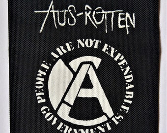 Punk Patchesdisclose,aus Rotten,doom,crass,poison Idea,conflict - Etsy