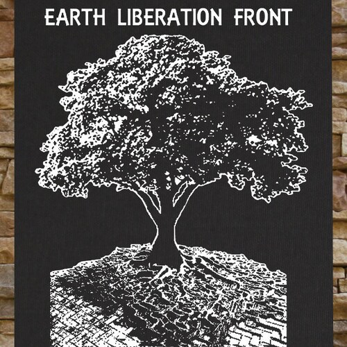 Earth Liberation Front Canvas Print / BACK Patch Punk First - Etsy