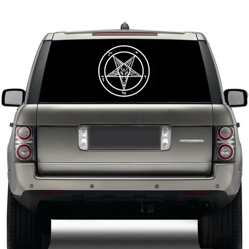 Lucifer Sigil Vinyl CAR DECAL Occult Seal of Satan - Etsy
