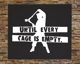 Earth Liberation Front Canvas Print / BACK Patch Punk First | Etsy