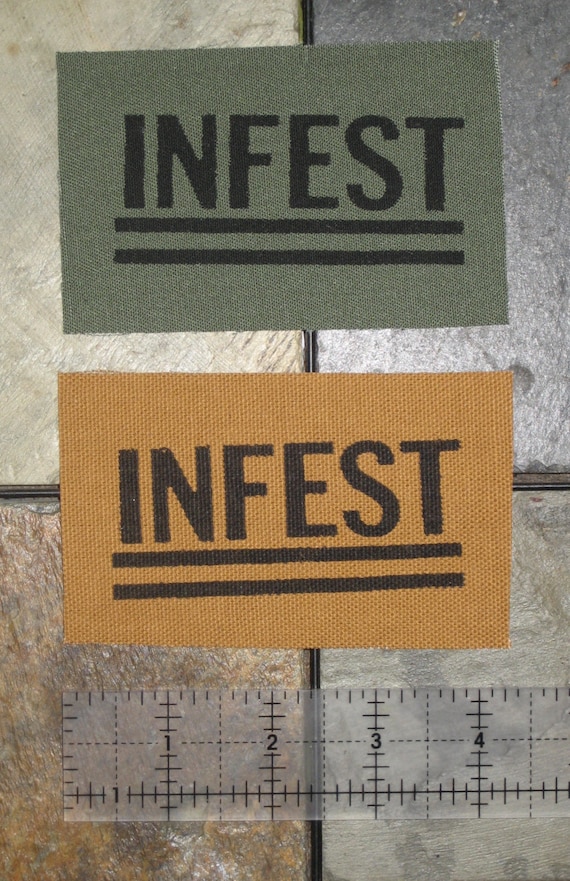 Infest Patch Hellnation Insect Warfare Magrudergrind Dropdead - Etsy
