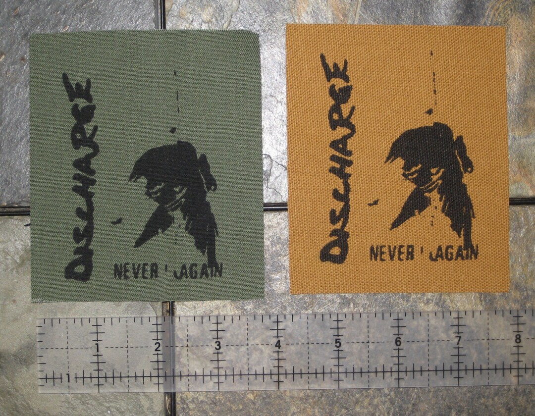 Discharge Patch DIY Crust Anarcho Punk Disclose Wolfbrigade Wolfpack ...