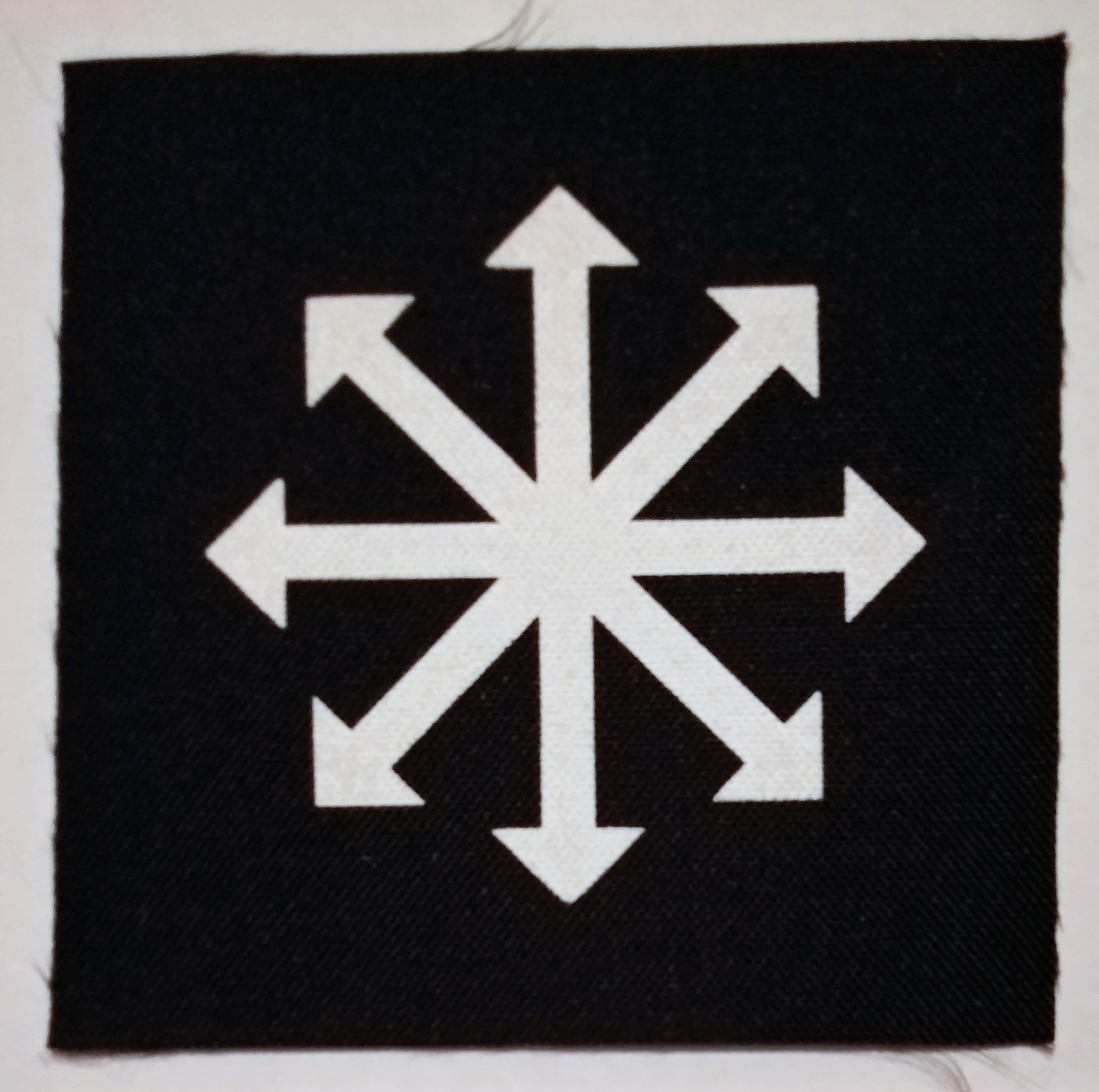 Symbol of Chaos Patch Occult Pentagram Star Gothic Goth - Etsy