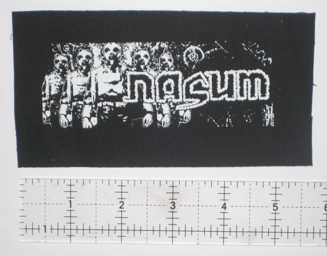 Nasum Patch DIY Crust Anarcho Punk D-beat Despise You Disrupt Assuck ...