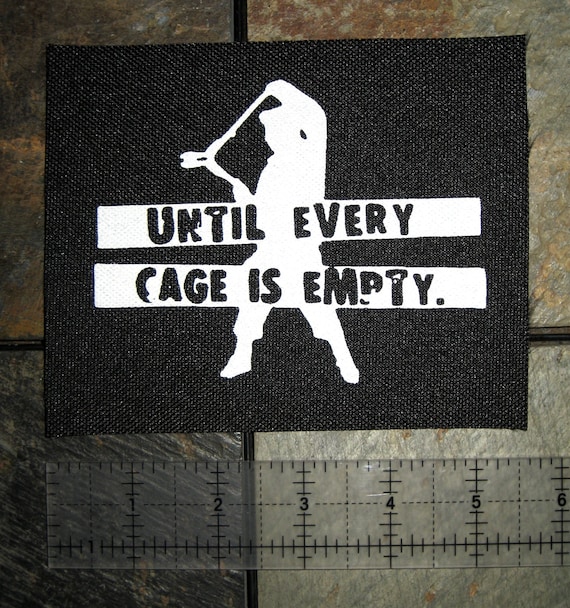 Animal Liberation Front ALF Patch DIY Animal Welfare Rights | Etsy