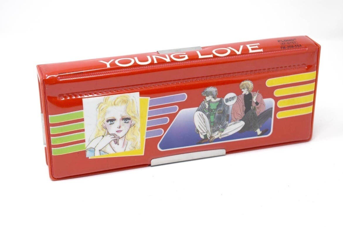 1980s Flomo Young Love Pencil Case - Etsy
