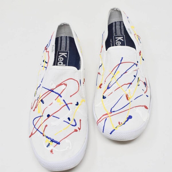 Painted Keds - Etsy