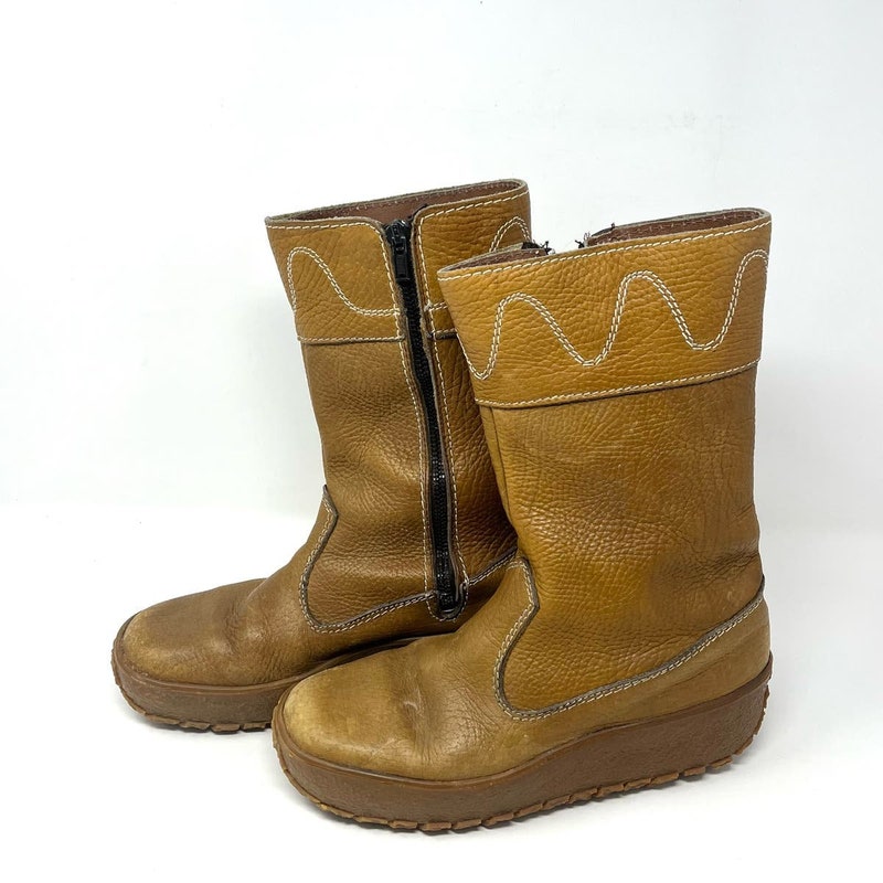 80s Vintage Moon Boots - Etsy