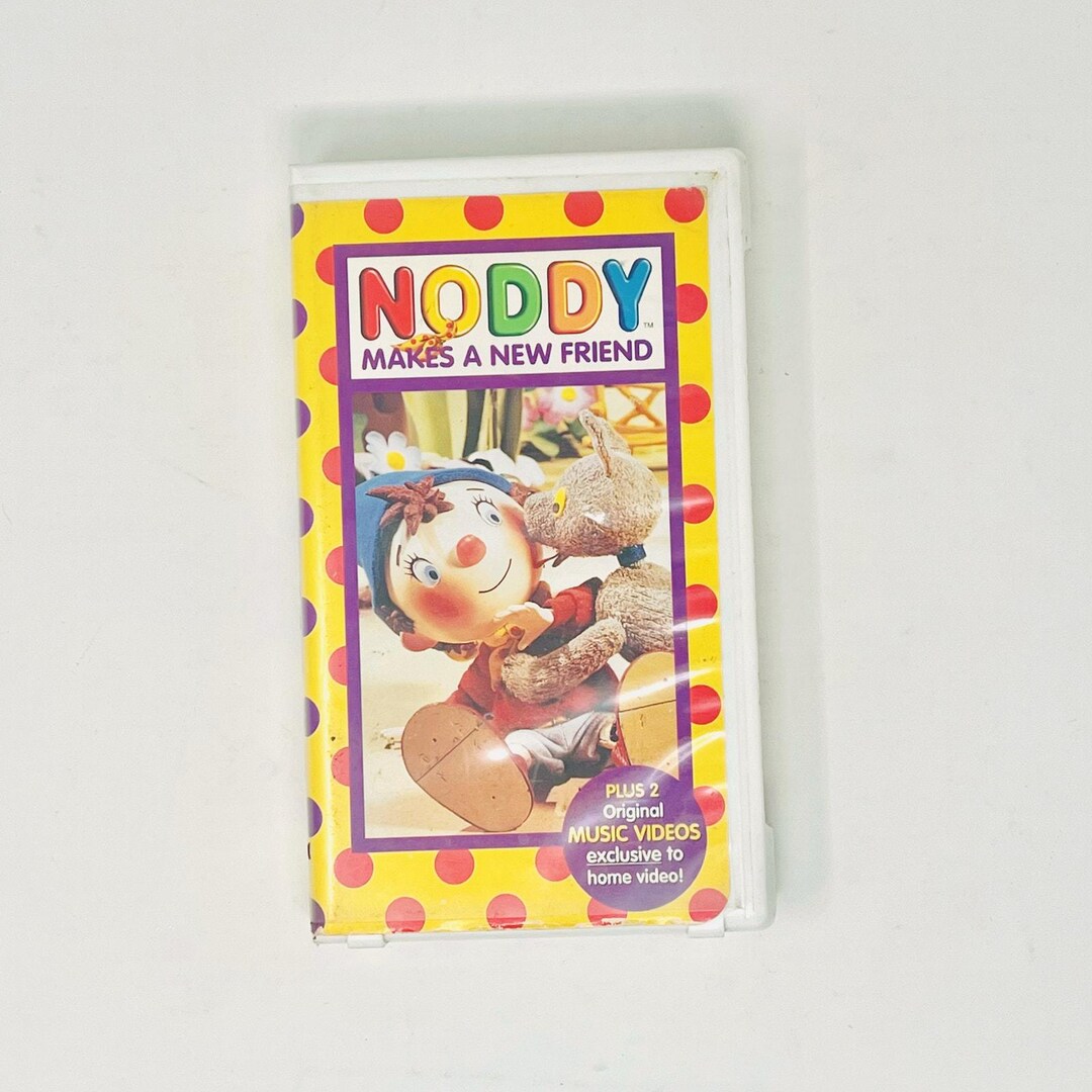 Noddy Makes a New Friend VHS Tape – Vintage Children’s Stop Motion ...