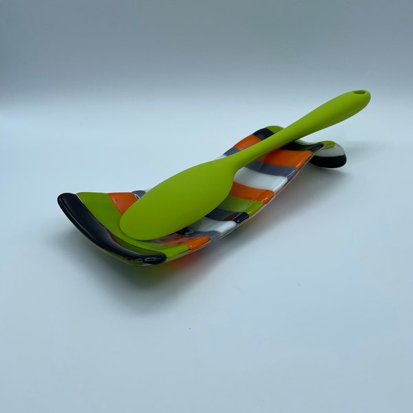 Glass Spoon Rest - Etsy