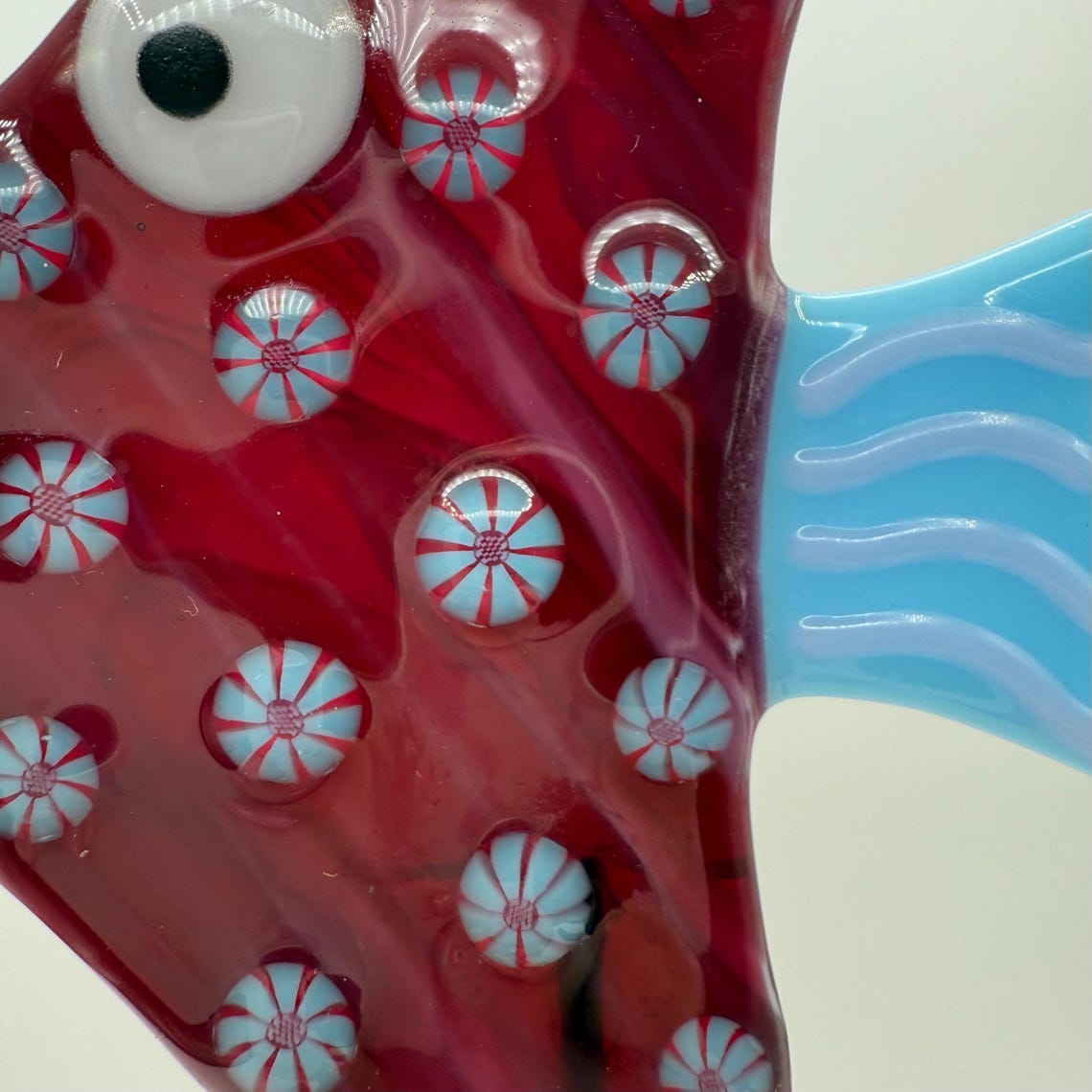 Festive Fused Glass Fish Plant Stakes - Choose ONE - Etsy
