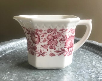 Vintage Syracuse Econo-rim China Roxbury mayflower Red - Etsy