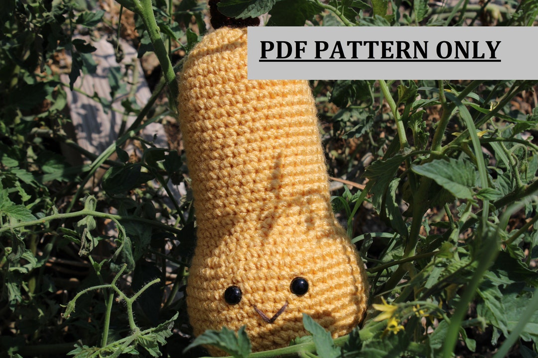 PDF Pattern for Crochet Butternut Squash - Etsy