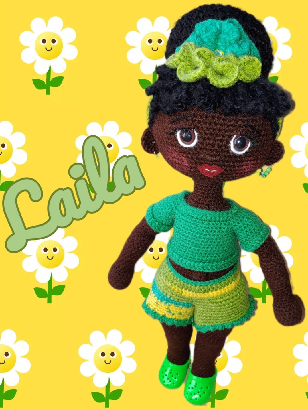 Laila Crochet Doll Pattern - Etsy