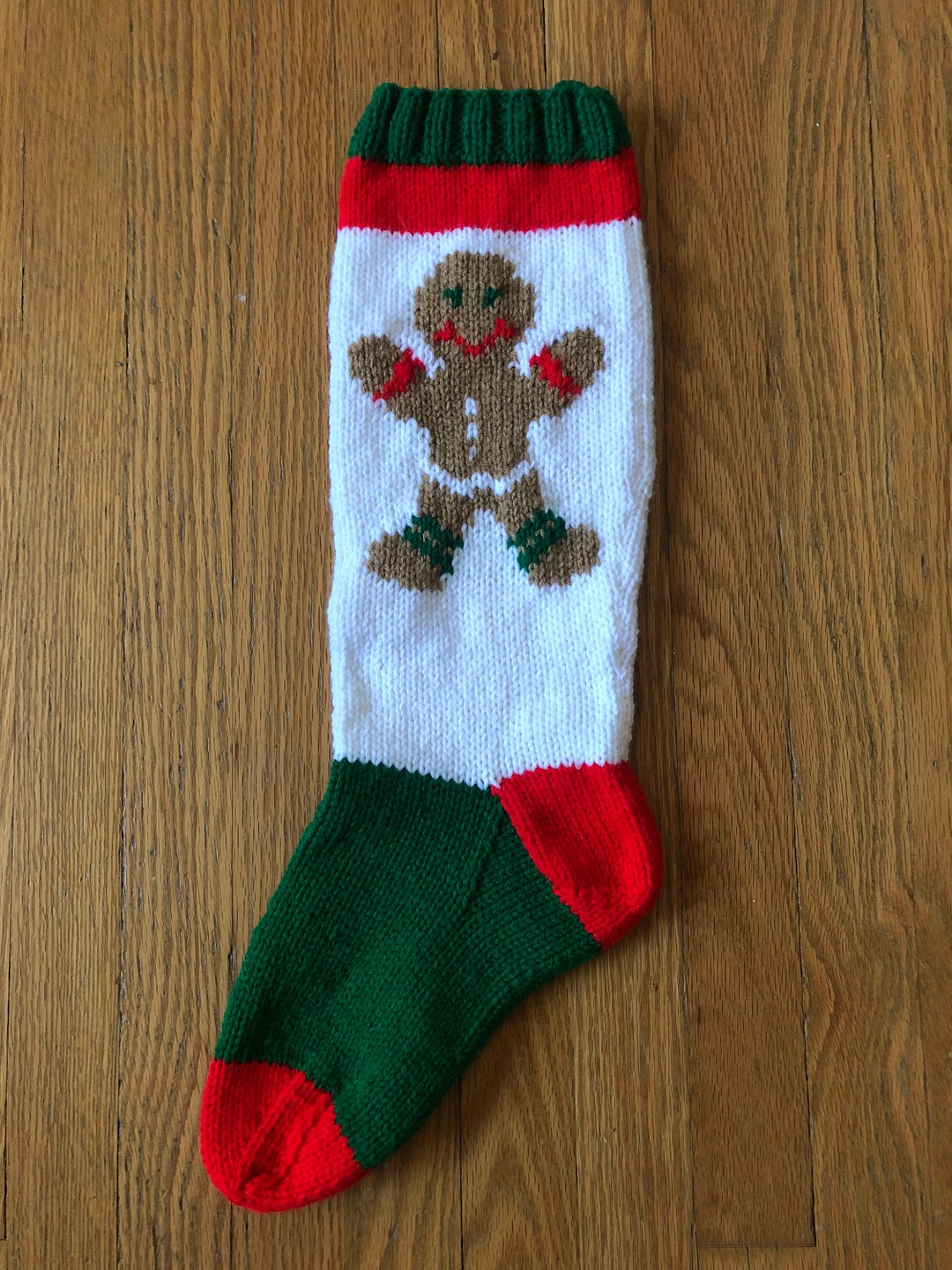 Gingerbread Boy Stocking - Etsy