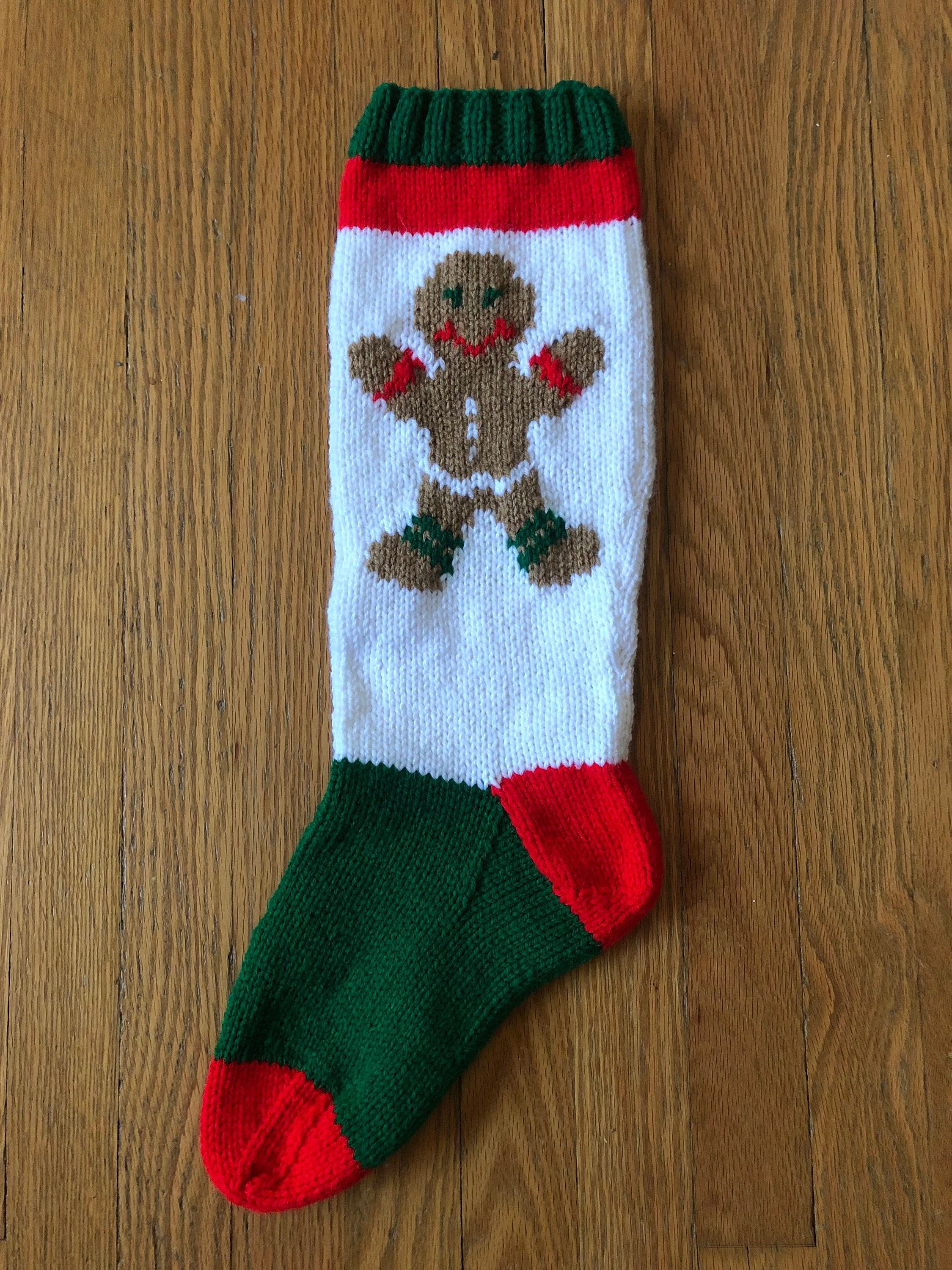 Gingerbread Boy Stocking - Etsy