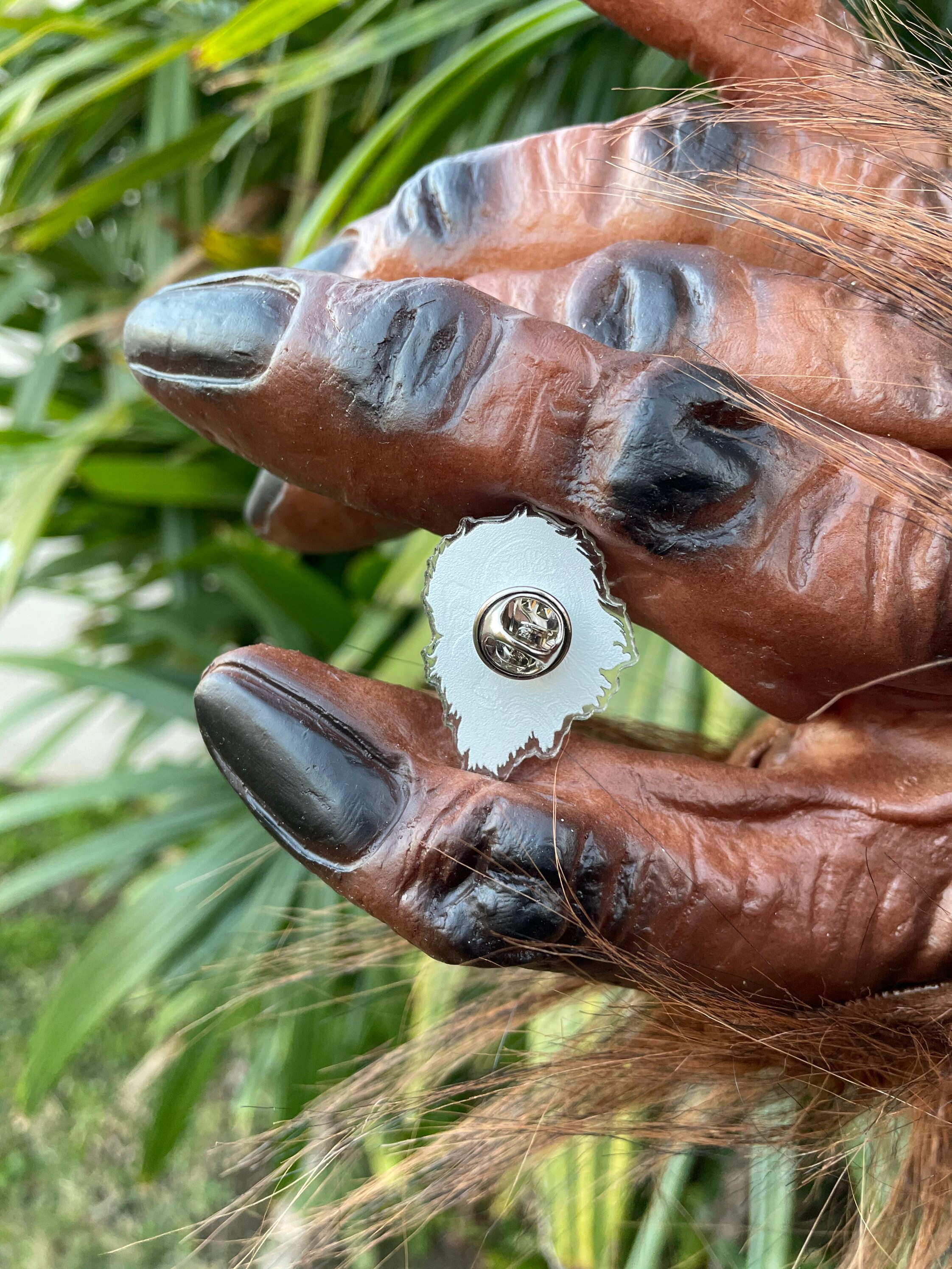 Bigfoot Anatomy Acrylic Pin - Etsy