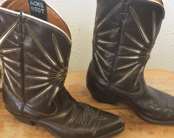 Acme cowboy boots | Etsy