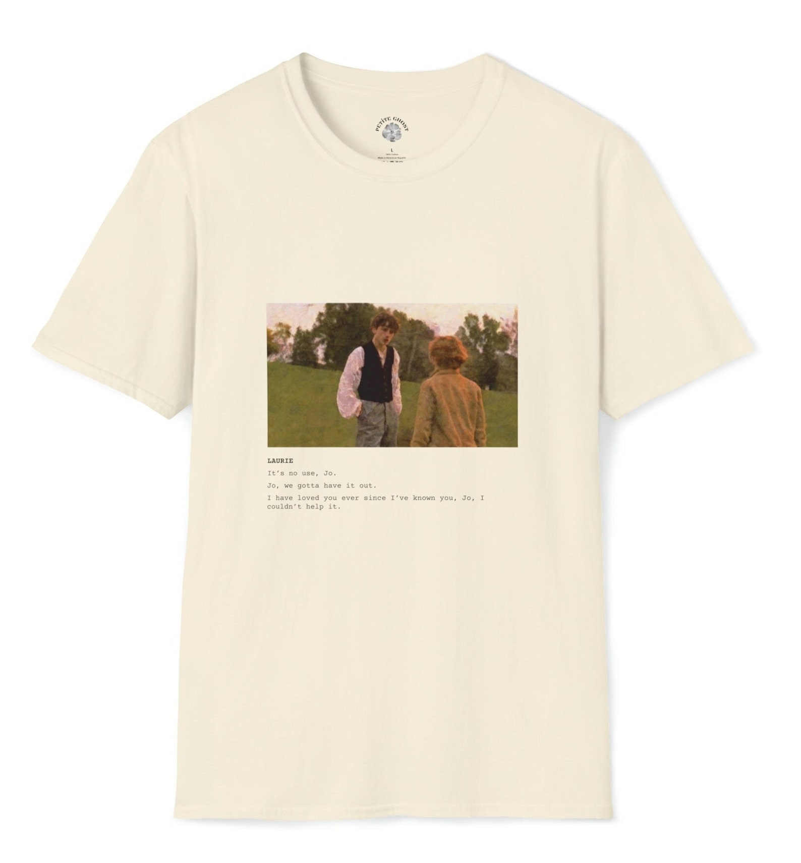 Little Women Movie Quote T-shirt- Watercolor Film Art- Greta Gertig ...