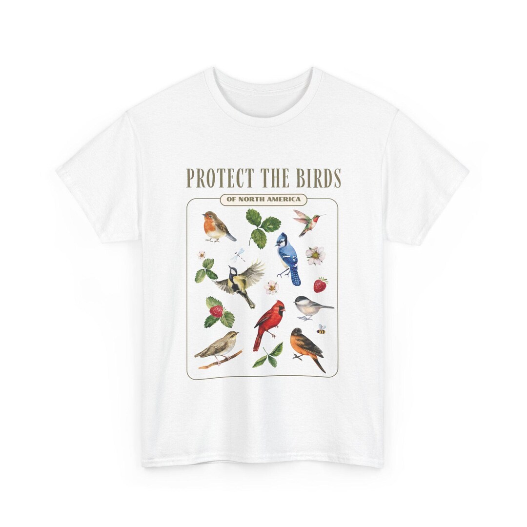 Birding Shirt North American Birding Shirt Protect Our Birds ...