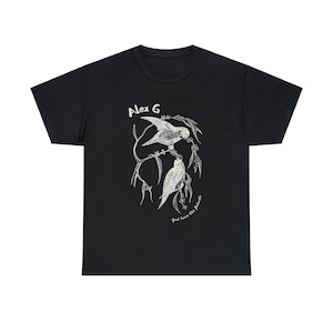 Alex G Shirt- God Save the Animals Birds- Alex G Merch- Minimalist Line ...
