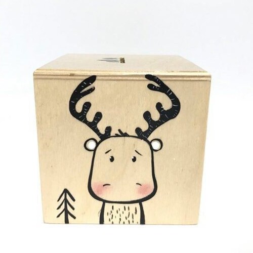 Moose Piggy Bank - Etsy