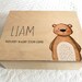 Bear Memory Box, Keepsake Box, Baby, Child Memory Box - Etsy Canada