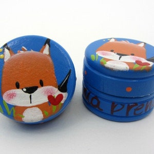 Box “my First Curl” “tooth Fairy”, Fox - Etsy