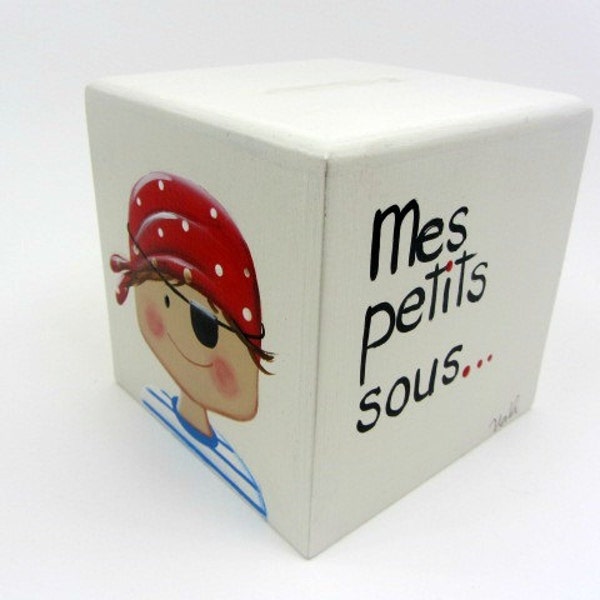 The Pirate Piggy Bank - Etsy