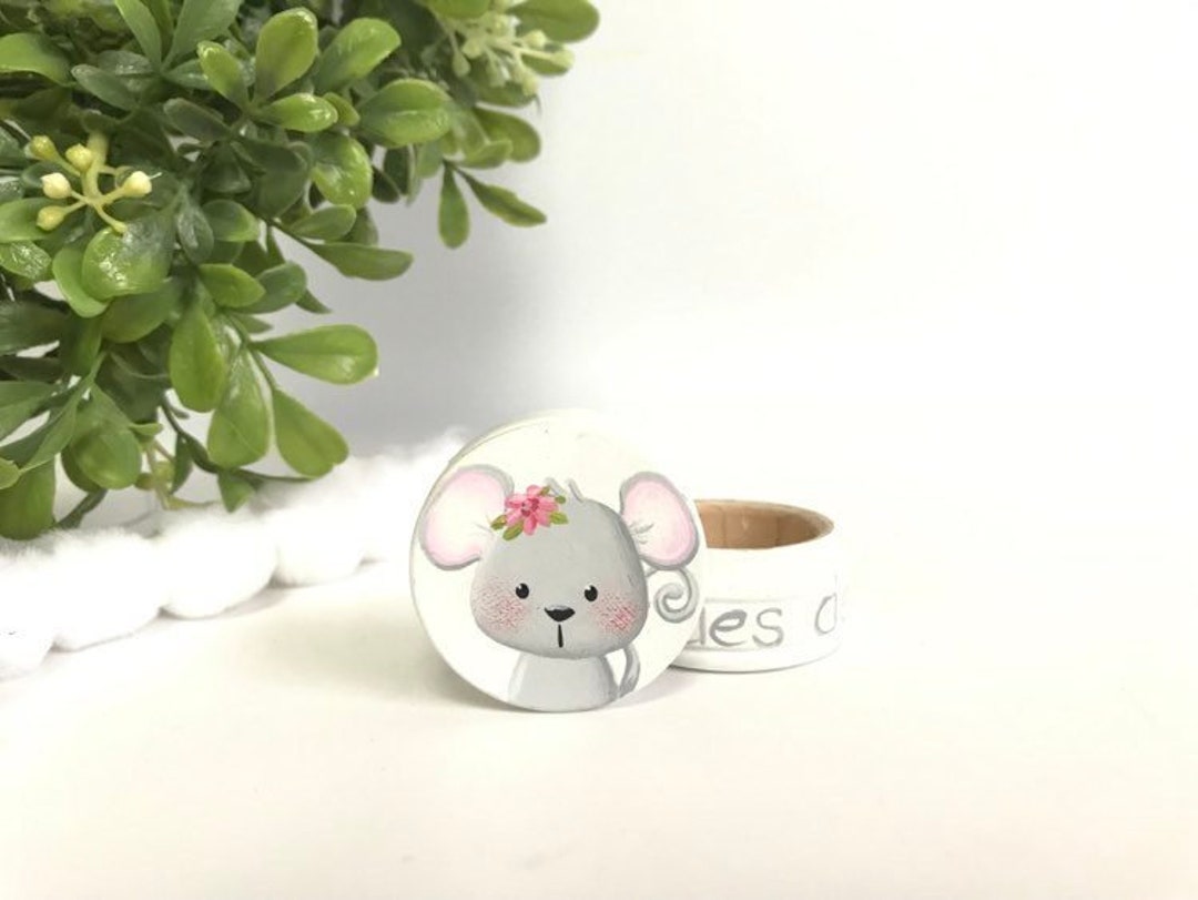 Box// My First Curl // Tooth Fairy // Mouse - Etsy