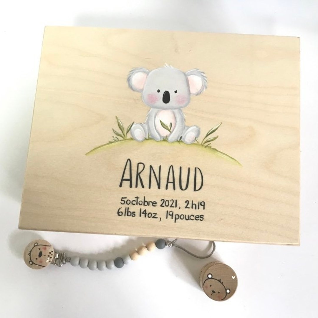 Koala Memory Box, Keepsake Box, Baby, Child Memory Box - Etsy