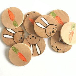 Easter Tic-tac-toe Game, Rabbit, Carrots, Tic-tac-toe - Etsy Canada