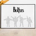 The Beatles Print, Beatles Wall Art, Downloadable Art, Paul Mccartney ...