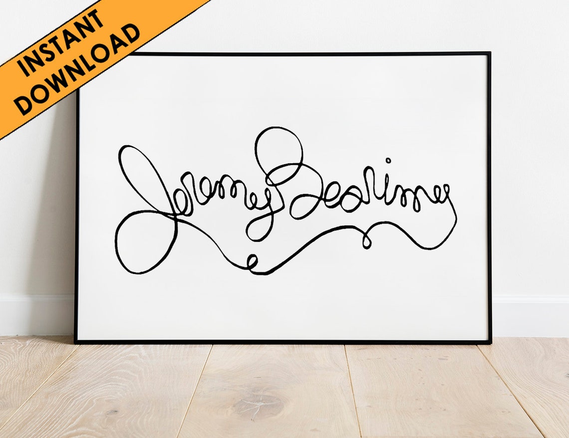 Jeremy Bearimy, the Good Place, Downloadable Art, Printable Art, TV ...