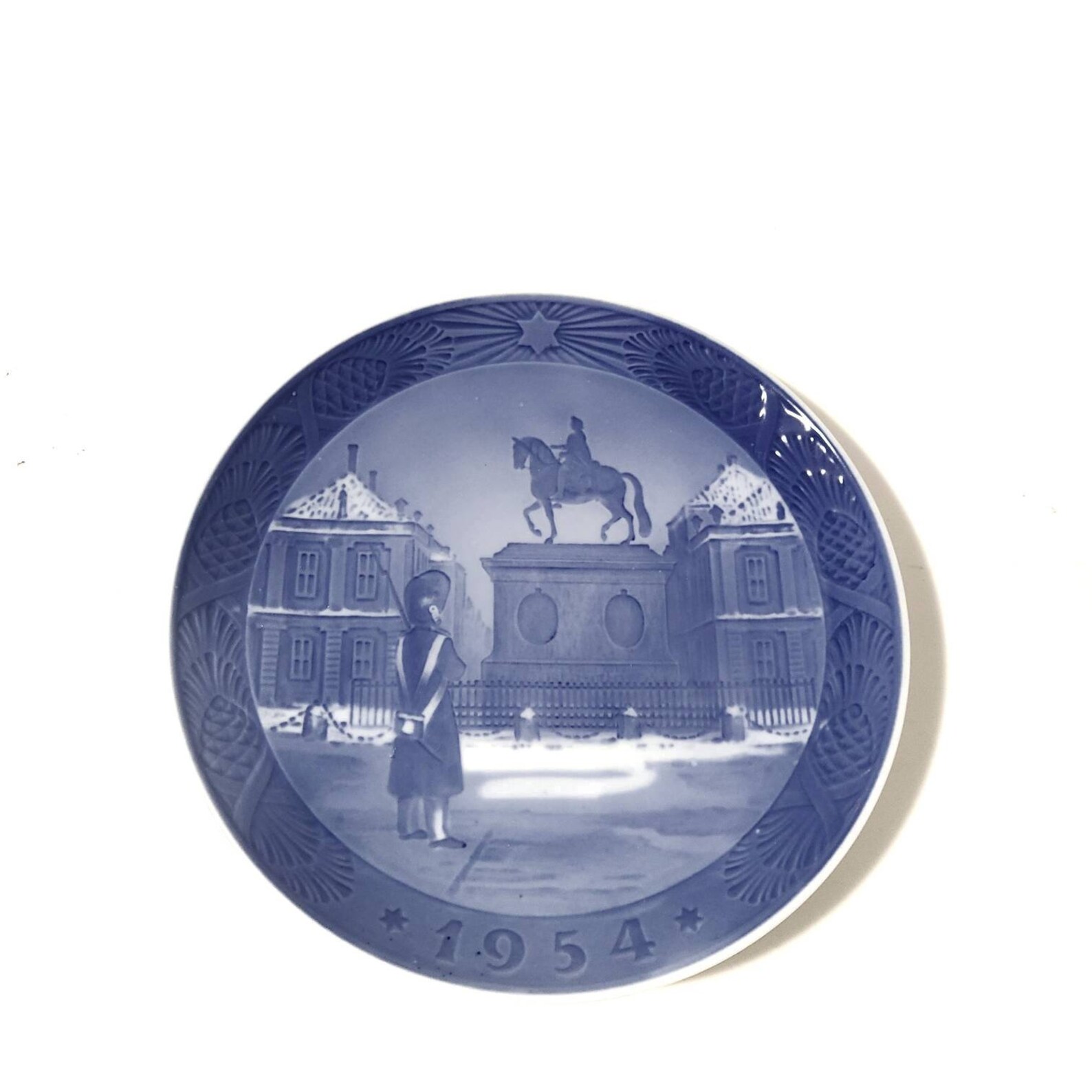 Royal Copenhagen Denmark Blue Collectable Christmas Plates - Etsy