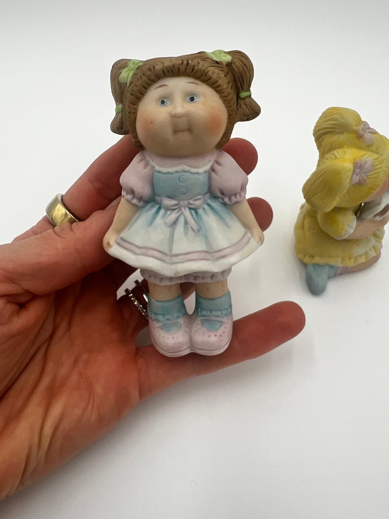 Cabbage Patch Kids Doll Figurine (s) (2) 1984 Porcelain - Etsy