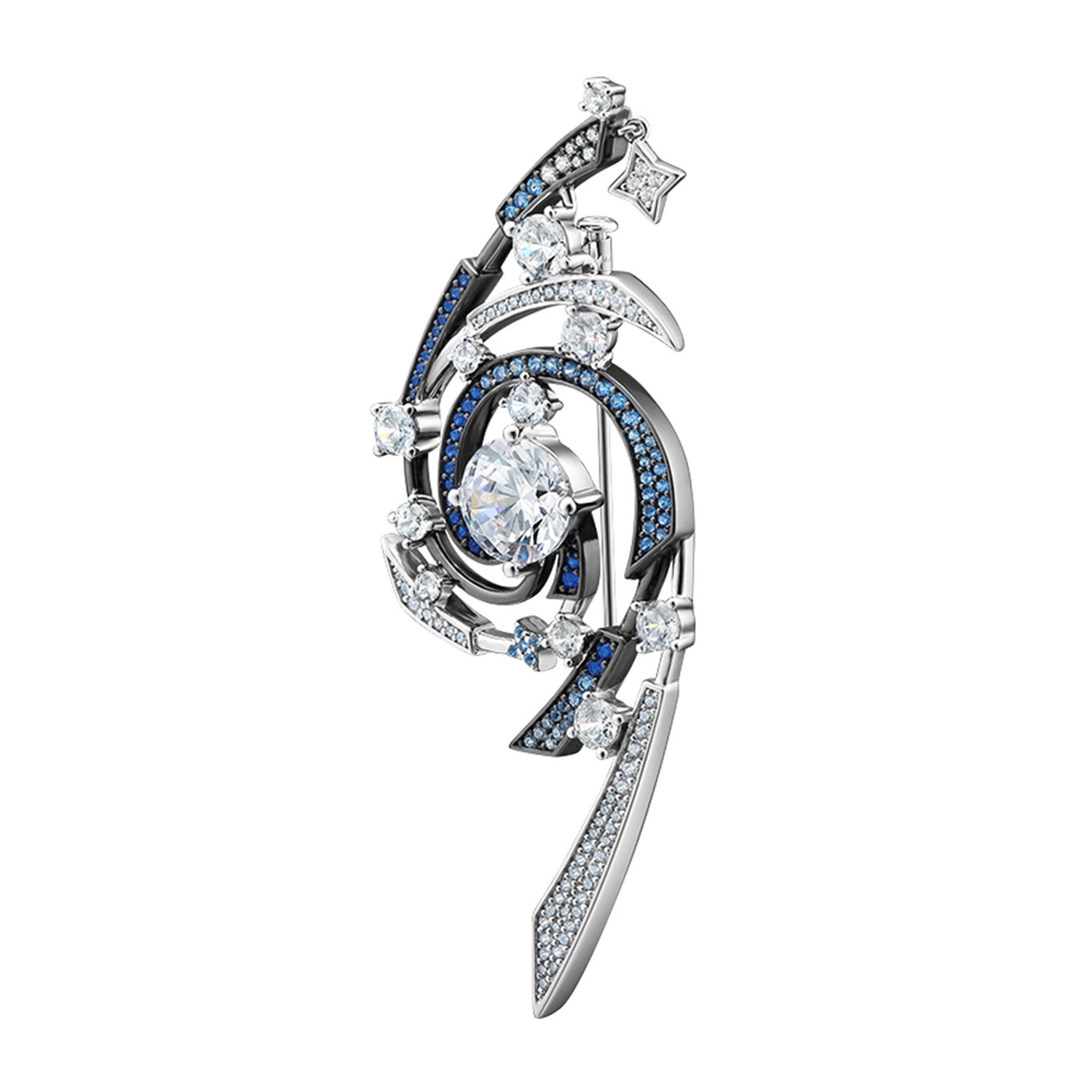 Unisex Supernova Brooch, Star and Galaxy Jewelry, Lapel Pin for Men ...