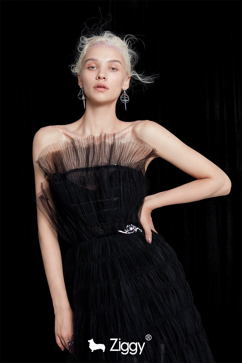 Unisex Supernova Brooch, Star and Galaxy Jewelry, Lapel Pin for Men ...