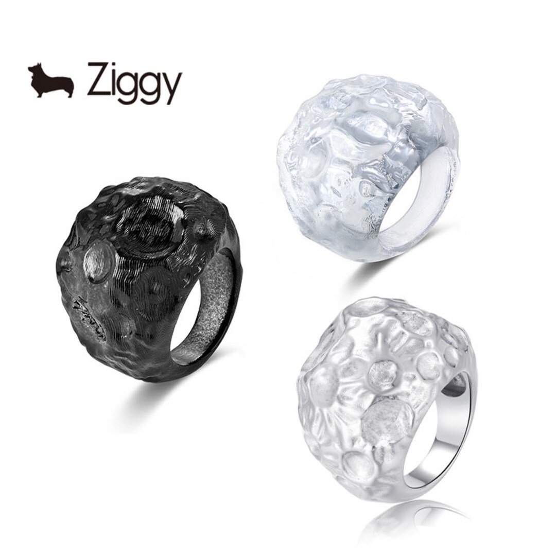 Moon Ring, Moon Surface, Space Theme Jewelry, Ring, Birthday Gifts ...