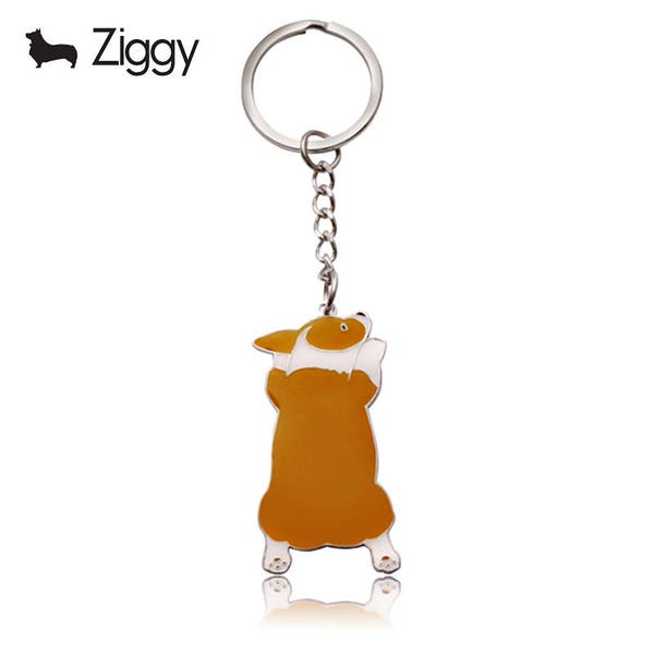 Corgi Keychain - Etsy
