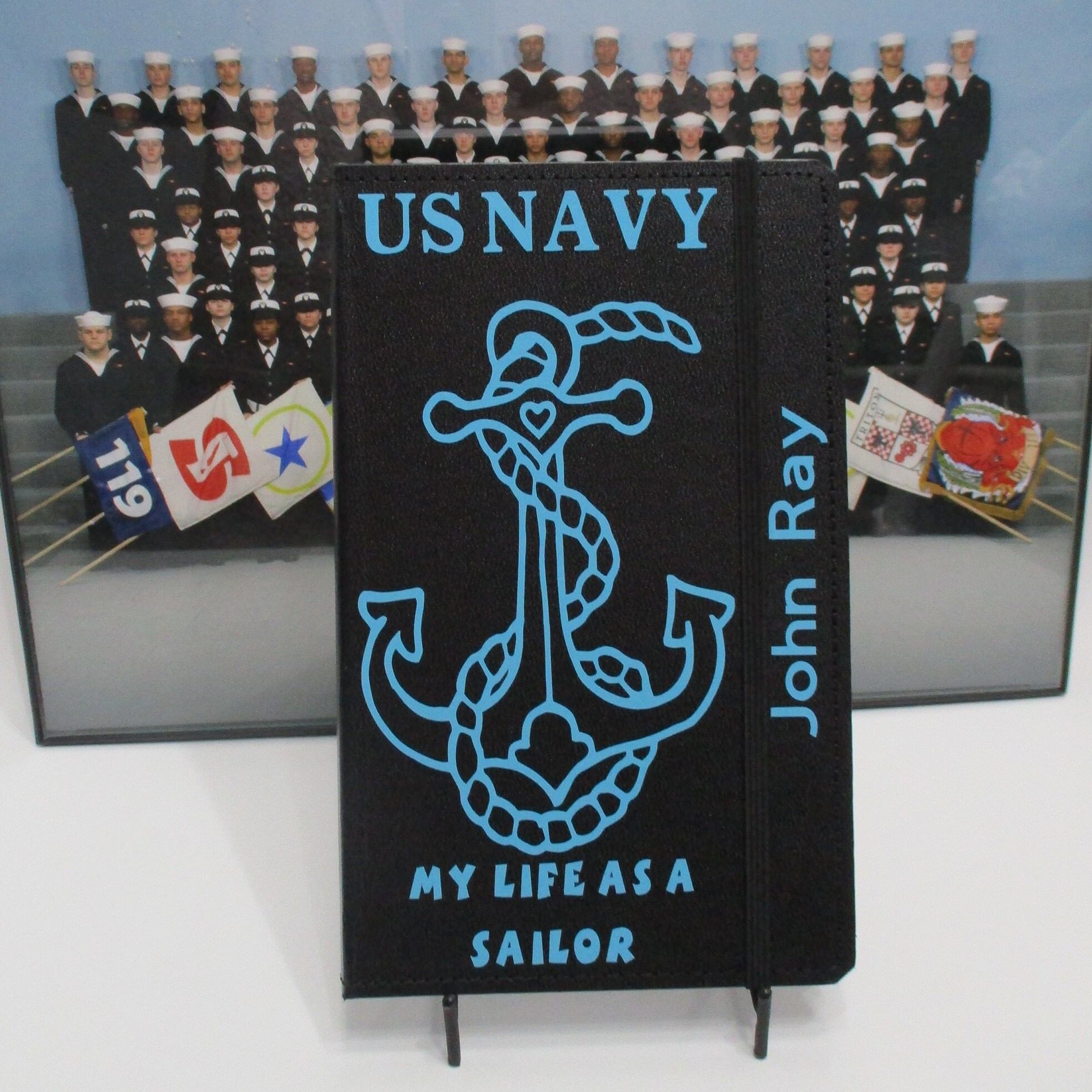 US NAVY Enlistment/writing Journal for Sailor/travel Journal/boot Camp ...