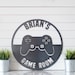 Custom Game Room Sign | Video Game Room Sign | Gamer Sign | Video Game ...