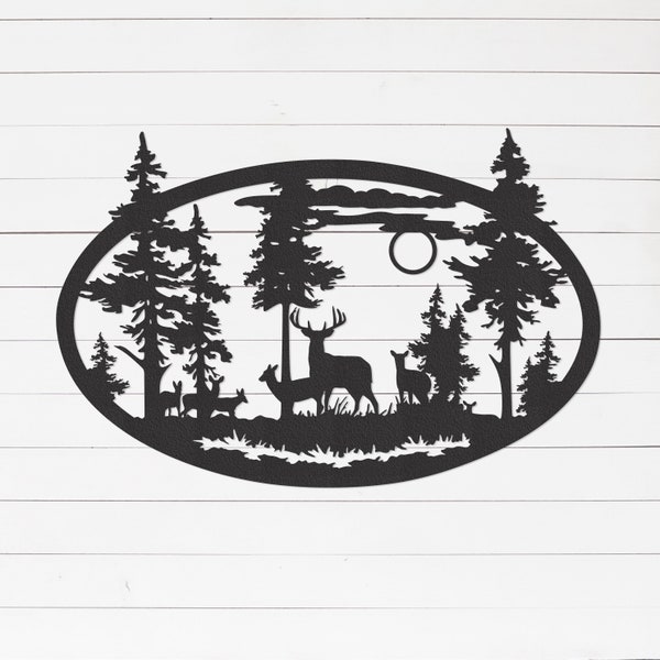 Metal Landscape Art - Etsy