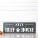 Custom Dog House Sign | Dog Sign | Personalized Dog Sign | Metal Dog ...