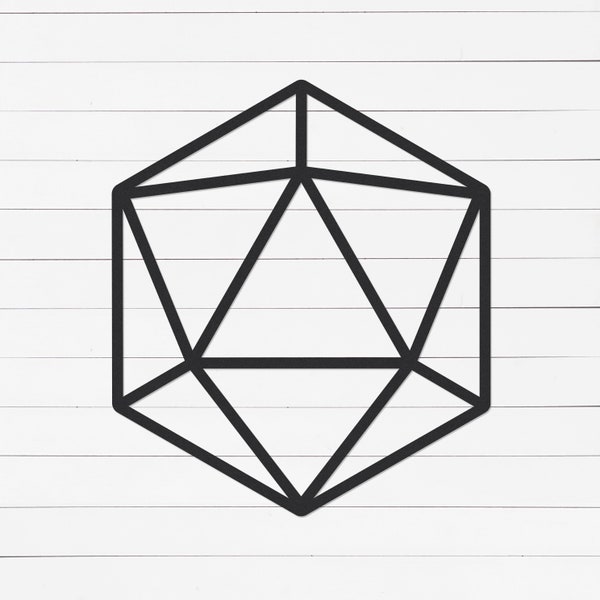D20 Dice Decor - Etsy