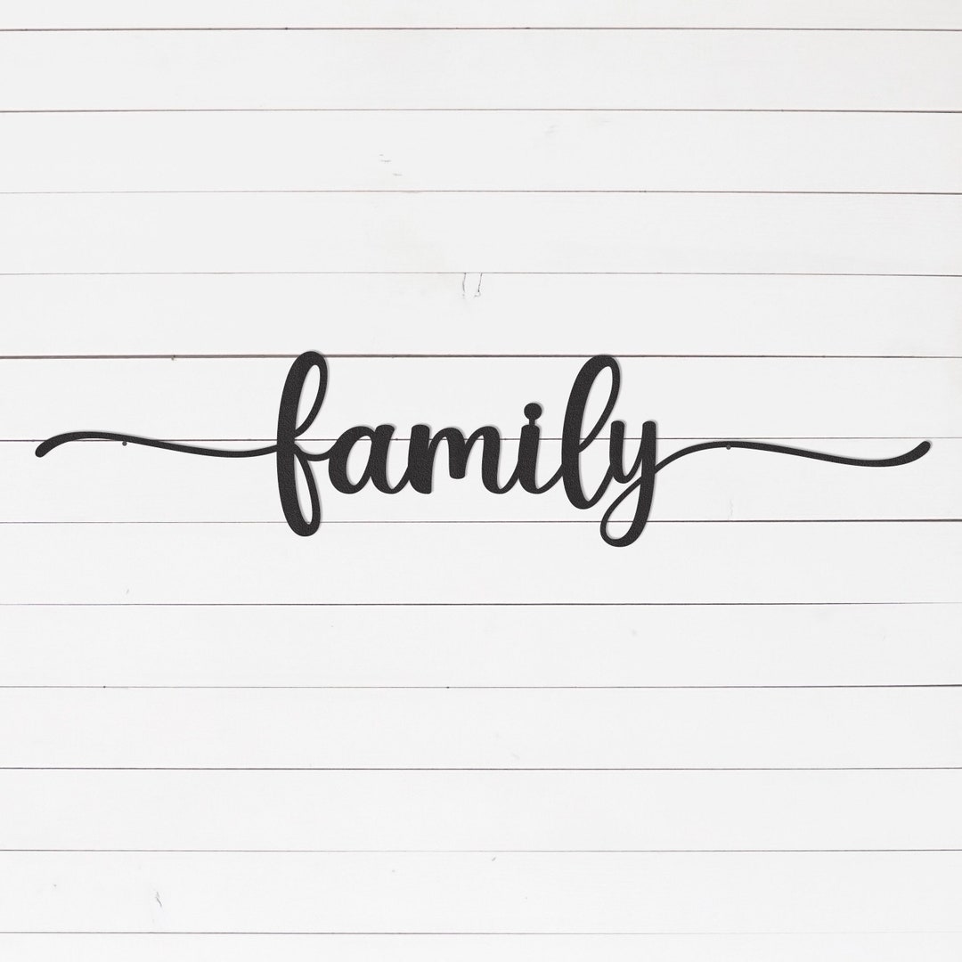 Family Sign Home Decor Rustic Wall Art Farmhouse Decor - Etsy