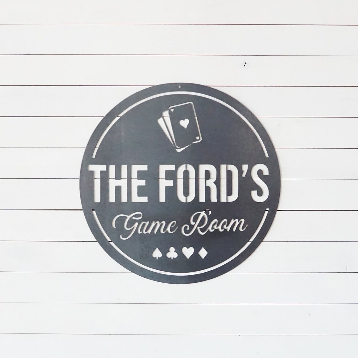Custom Game Room Sign Card Room Sign Poker Room Sign | Etsy
