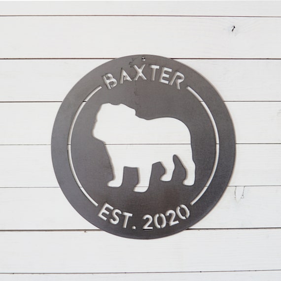 Custom Dog Sign Dog Breed Sign Personalized Dog Sign - Etsy