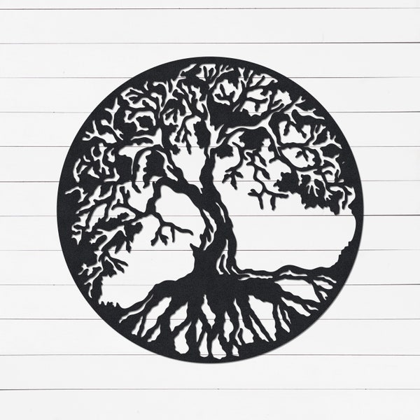 Metal Tree Sculpture - Etsy