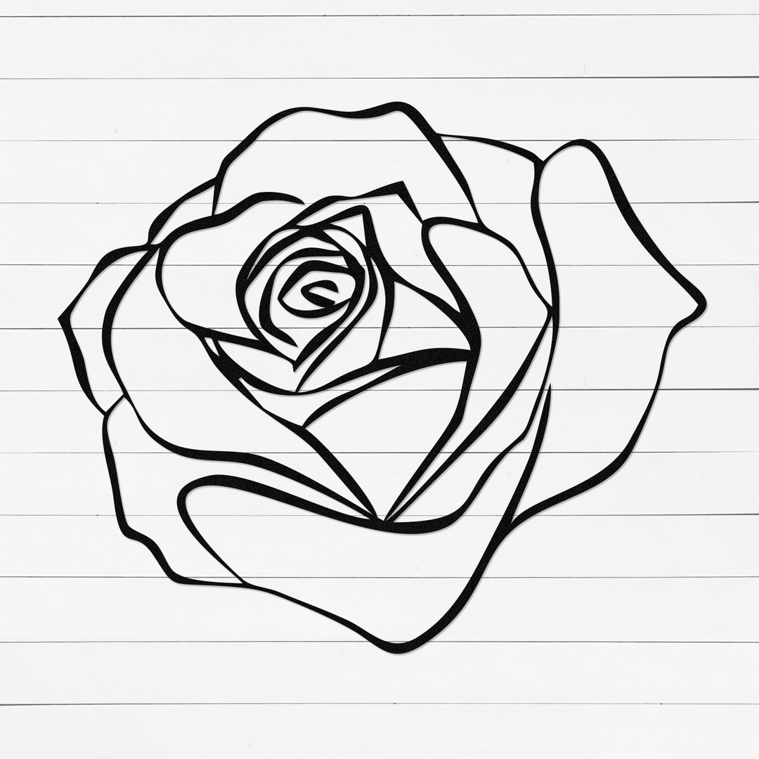 Rose Flower Sign | Rose Wall Art | Flower Wall Decor | Flower Wall Art ...